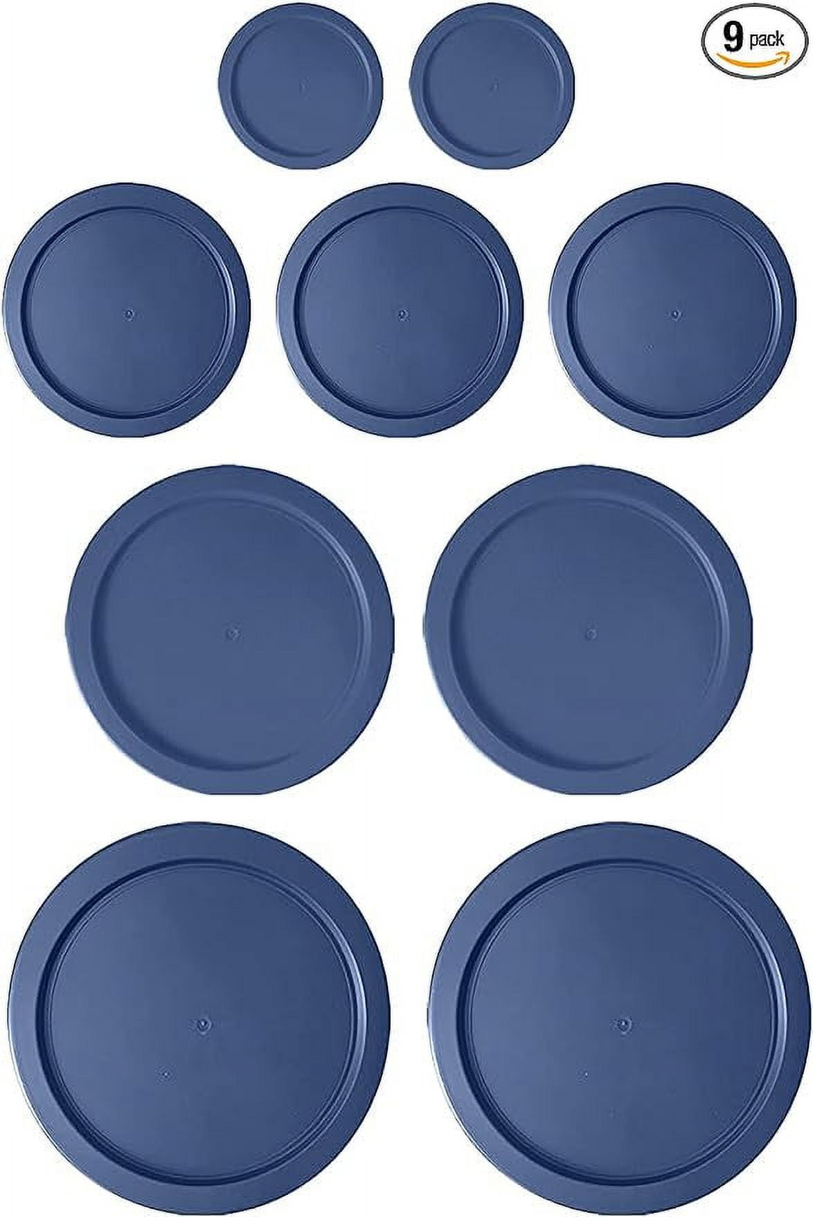 Replacement Lids for Pyrex Containers (2) 1-Cup (3) 2-Cup (2) 4-Cup (2 ...