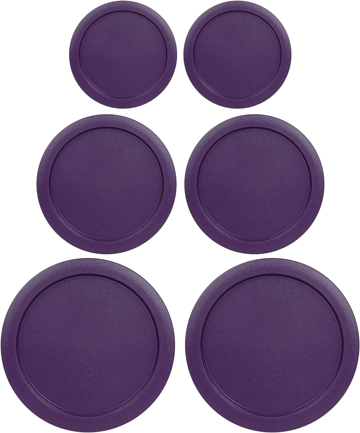 Replacement Lids for Pyrex Containers (2) 2-Cup (2) 4-Cup (2) 7-Cup ...