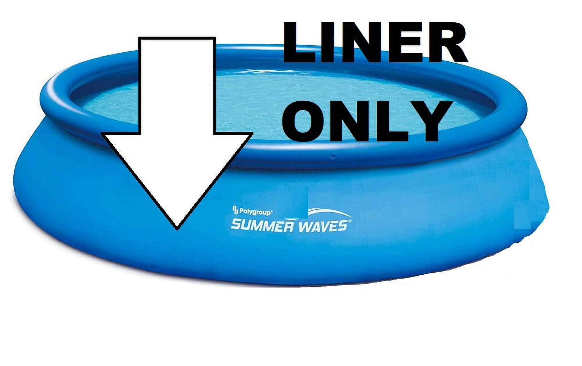 Replacement Liner for Summer Waves Quick Set 16FT X 48in Swimming Pool ...