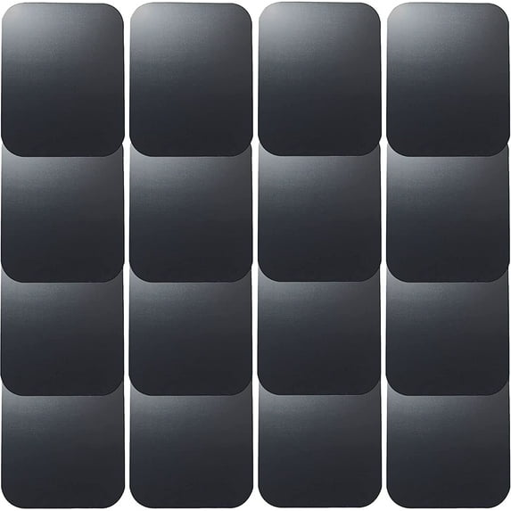 Replacement Metal Plates Set 16 Pack for Magnetic Car Mount. Kit of 16 ...