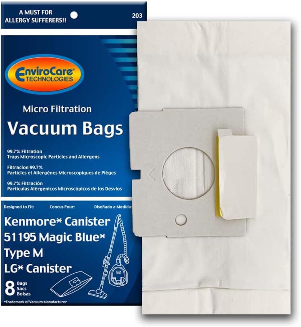 Replacement Micro Filtration Vacuum Cleaner Dust Bags made to fit ...