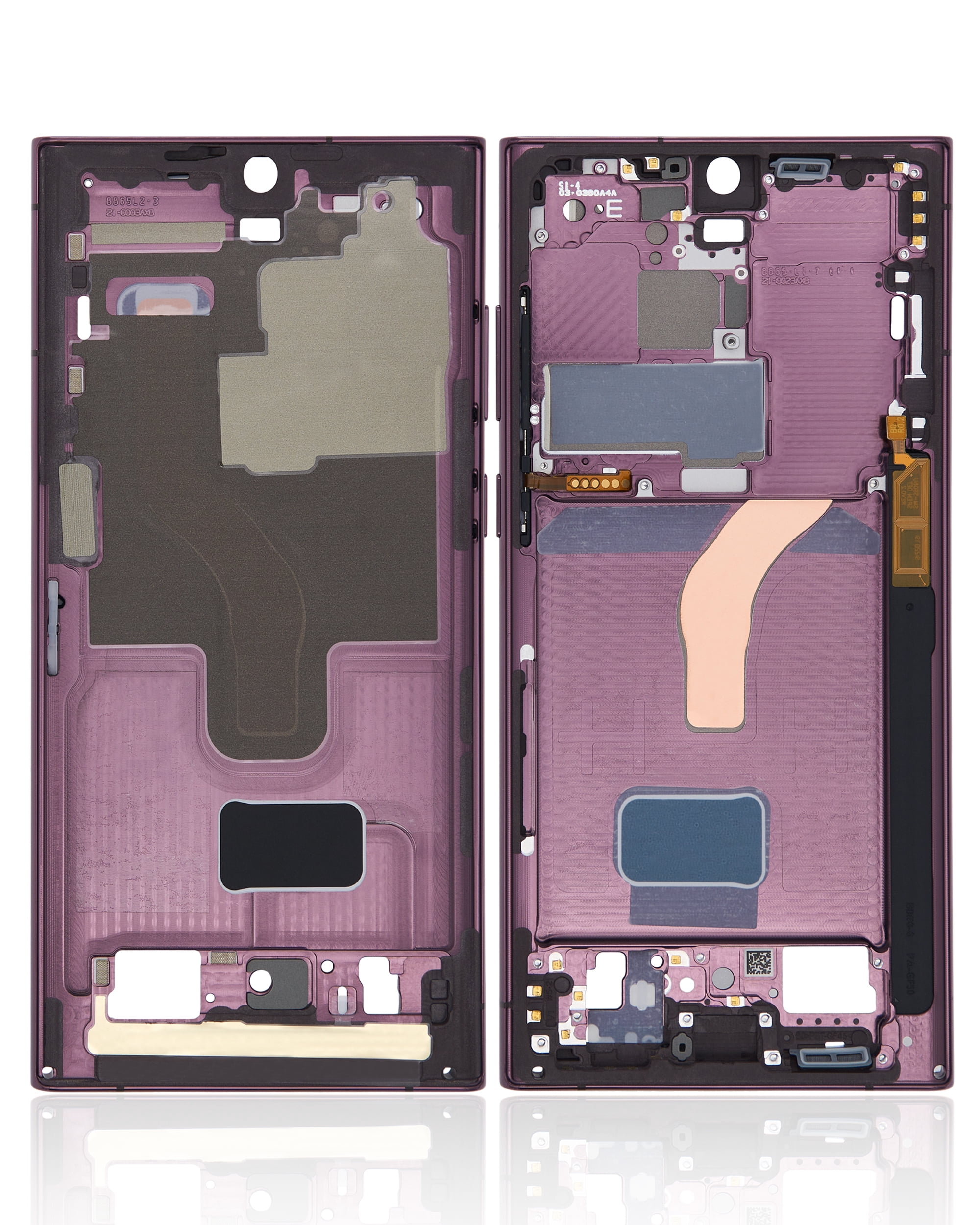 Replacement Mid-Frame Housing Compatible For Samsung Galaxy S22 Ultra ...