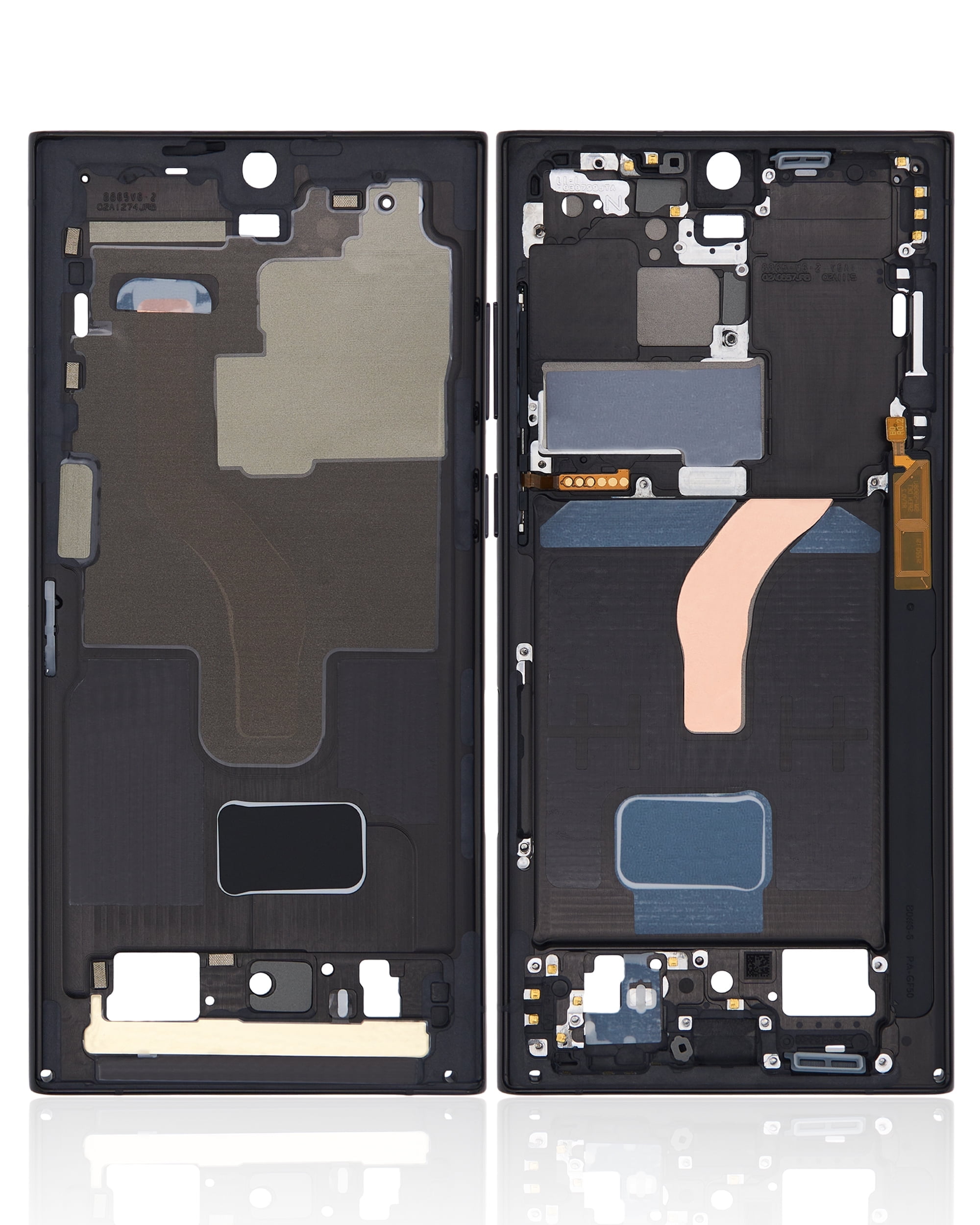 Replacement Mid-Frame Housing Compatible For Samsung Galaxy S22 Ultra ...