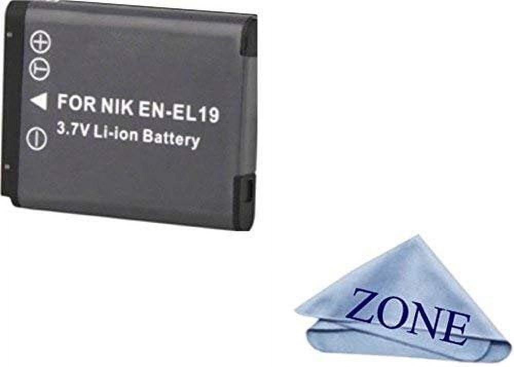 Replacement Nikon EN-EL19 1000mAh Battery for Nikon Coolpix S32, S33 ...