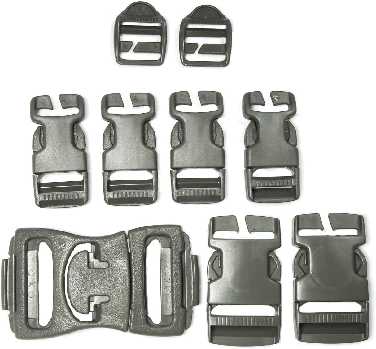 Replacement No Sewing Mil-Spec Backpack Quick Attach Buckle Set Snap ...