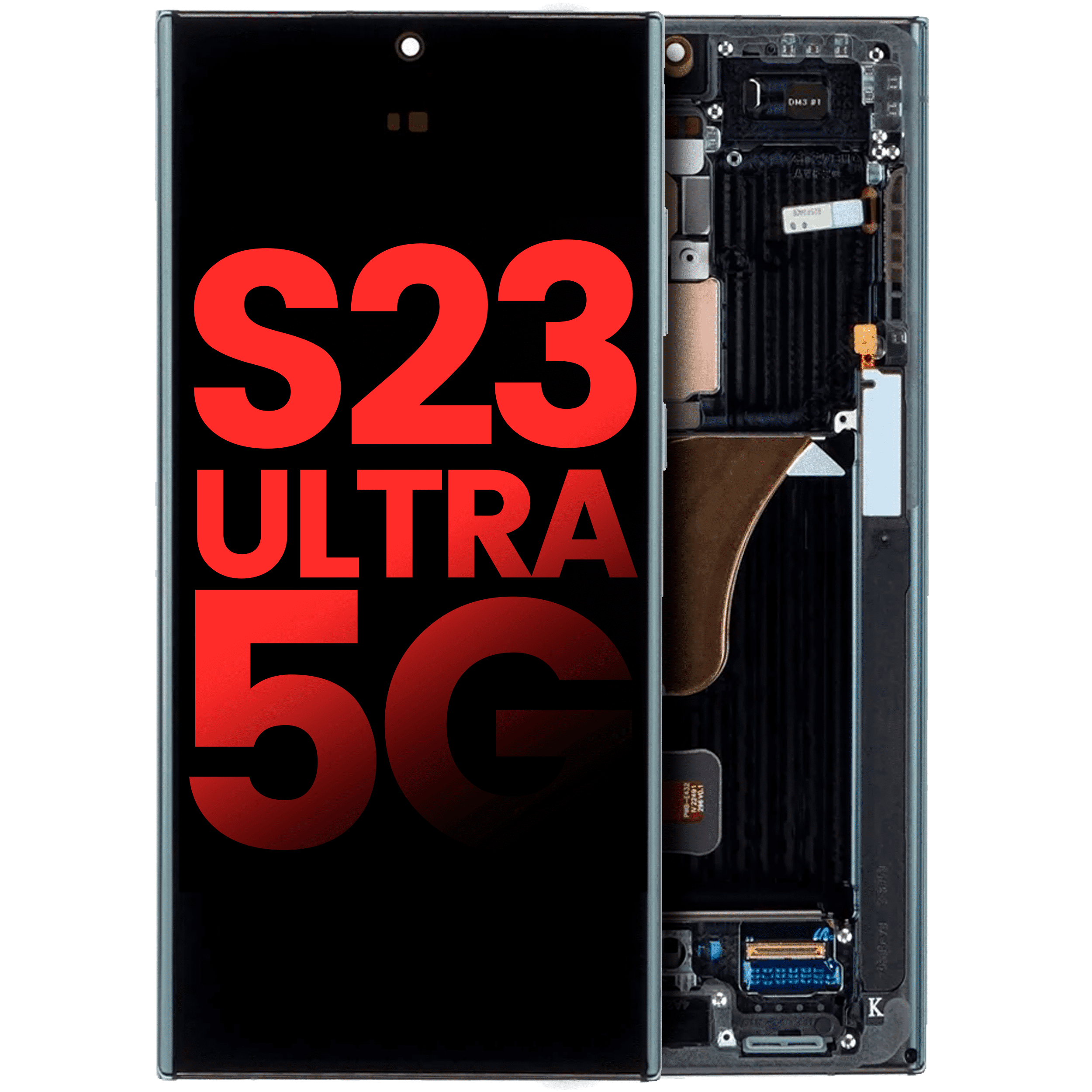 Replacement OLED Assembly W/Frame Compatible For Samsung Galaxy S23 ...