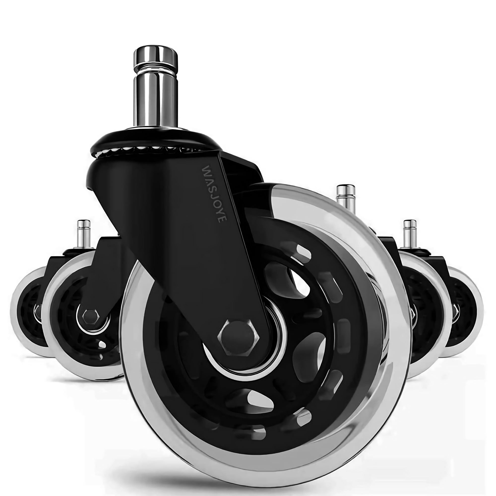 Replacement Office Chair Wheels for Hardwood Floors, Heavy Duty Safe ...