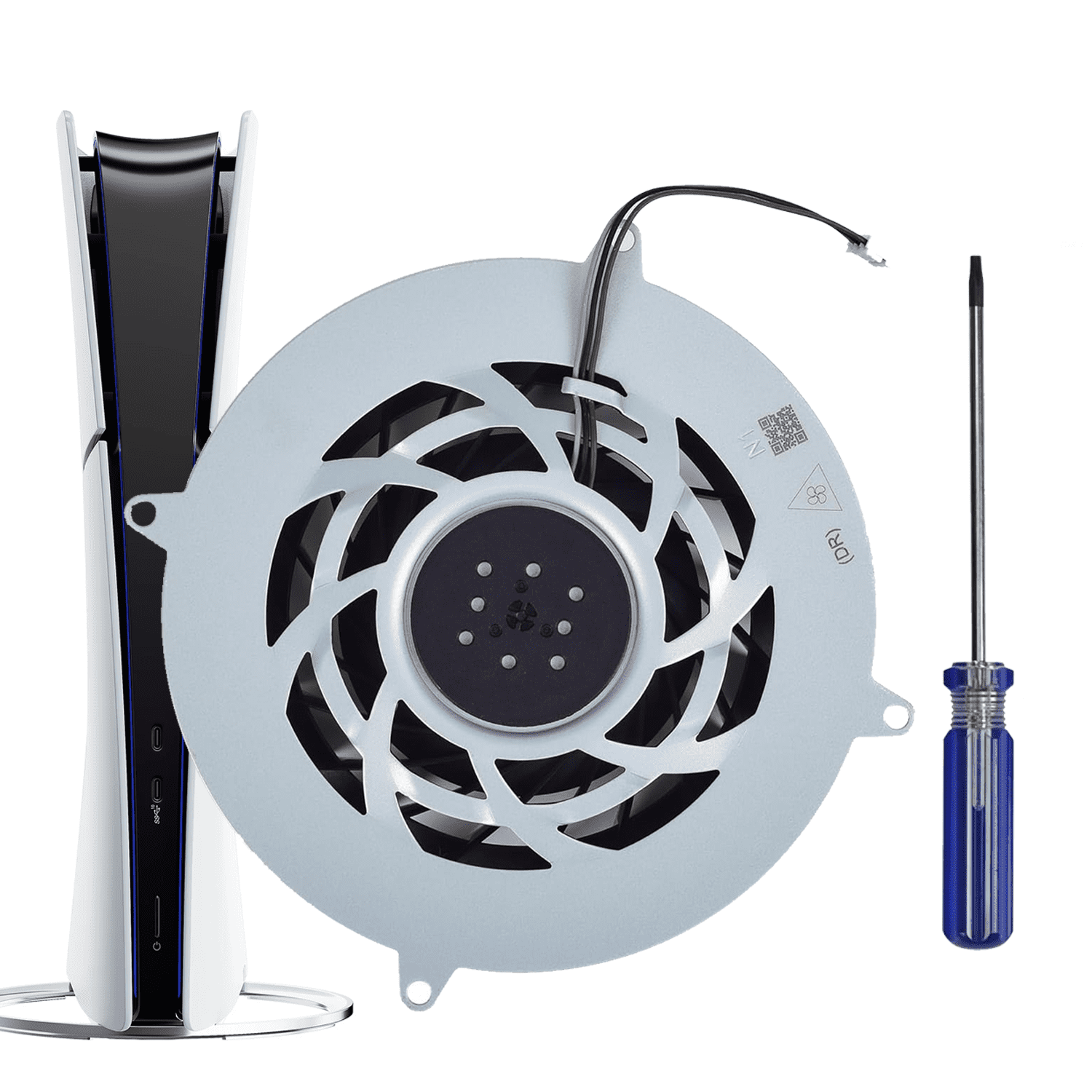 Replacement PS5 Slim Internal Cooling Fan, Internal Cooler Fan ...