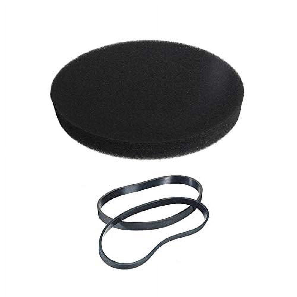 Top Vacuum Parts Replacement Foam Filter, 2 Flat Belts for Bissell ...