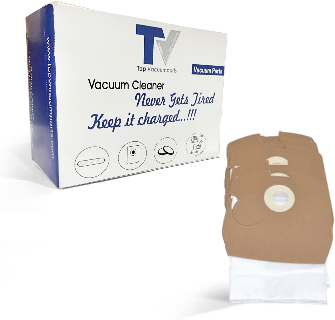 Replacement Part For Bissell Commercial canister BGC3000 Vacuum Bags 12 ...