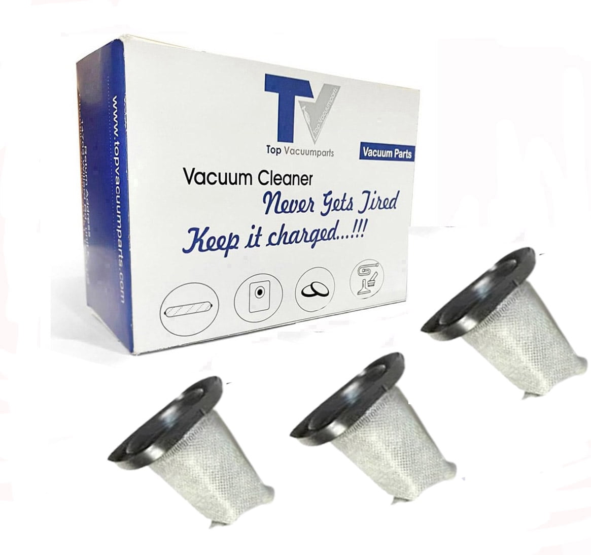 Replacement Part For Dirt Devil 3 F634, 2SV1102000 Filter, F25 083405 ...