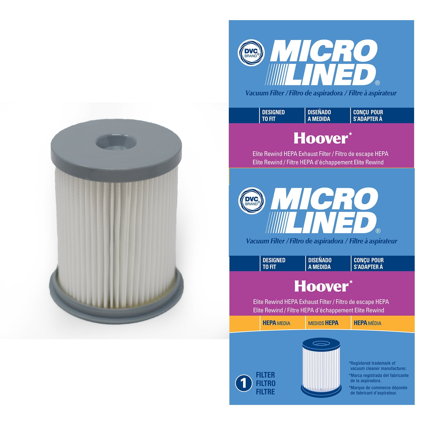 Replacement Part For Hoover DVC Micro-Lined Dust Cup Filter 59157055 ...