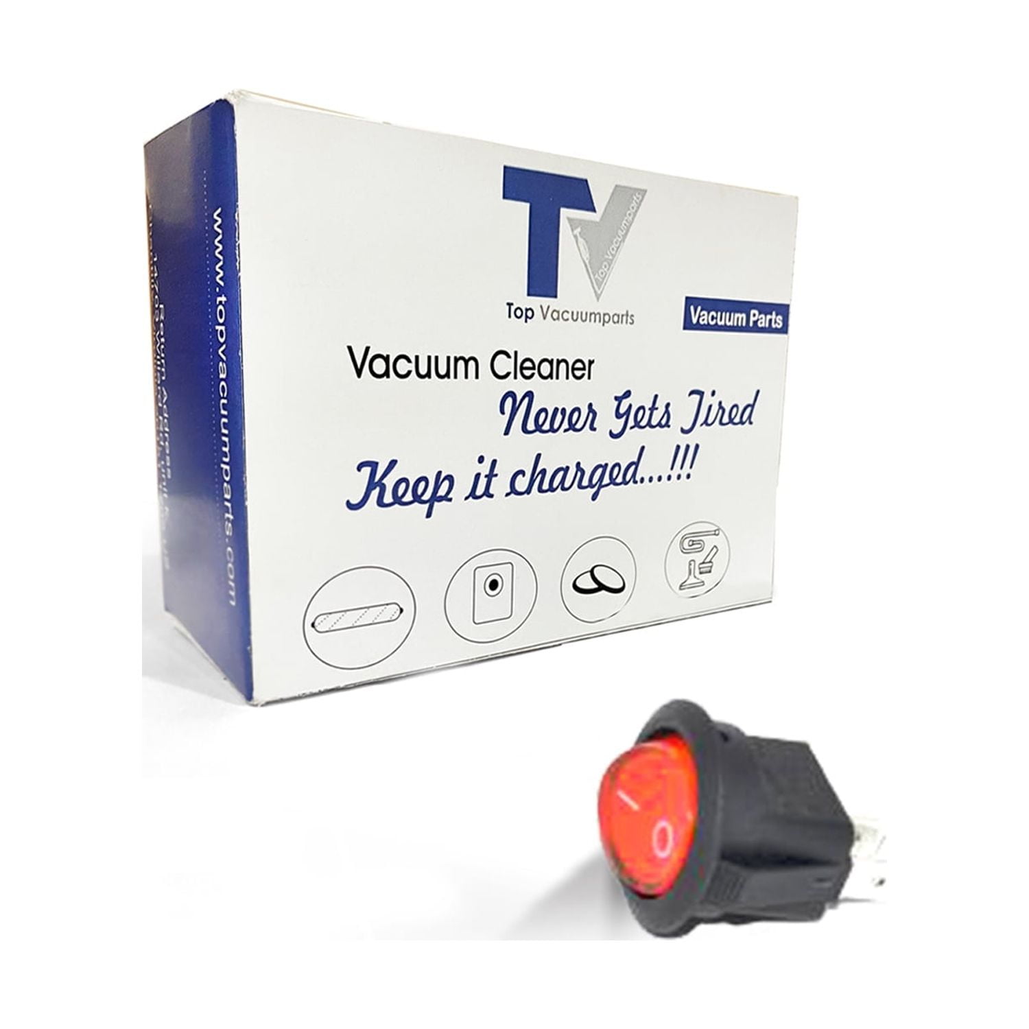 Replacement Part For Hoover Rocker Switch for UH70800 UH70816 UH70820 ...