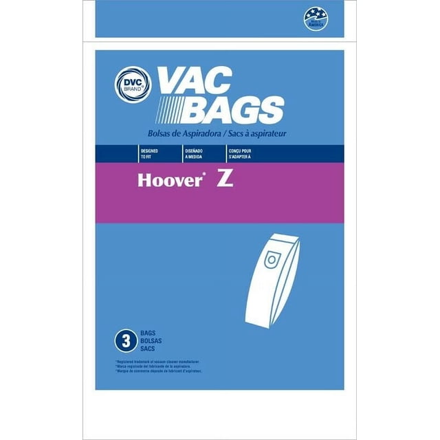 Replacement Part For Hoover Style Z Vacuum Cleaner Bags by DVC Made in ...