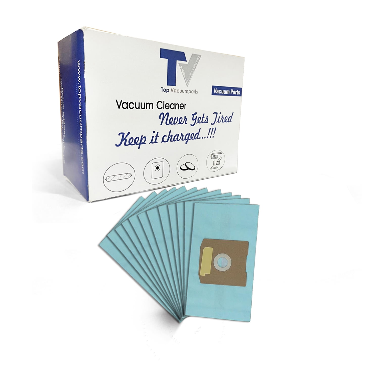 Replacement Part For Riccar, Simplicity 1500 Type H Vacuum Bags by 12PK ...