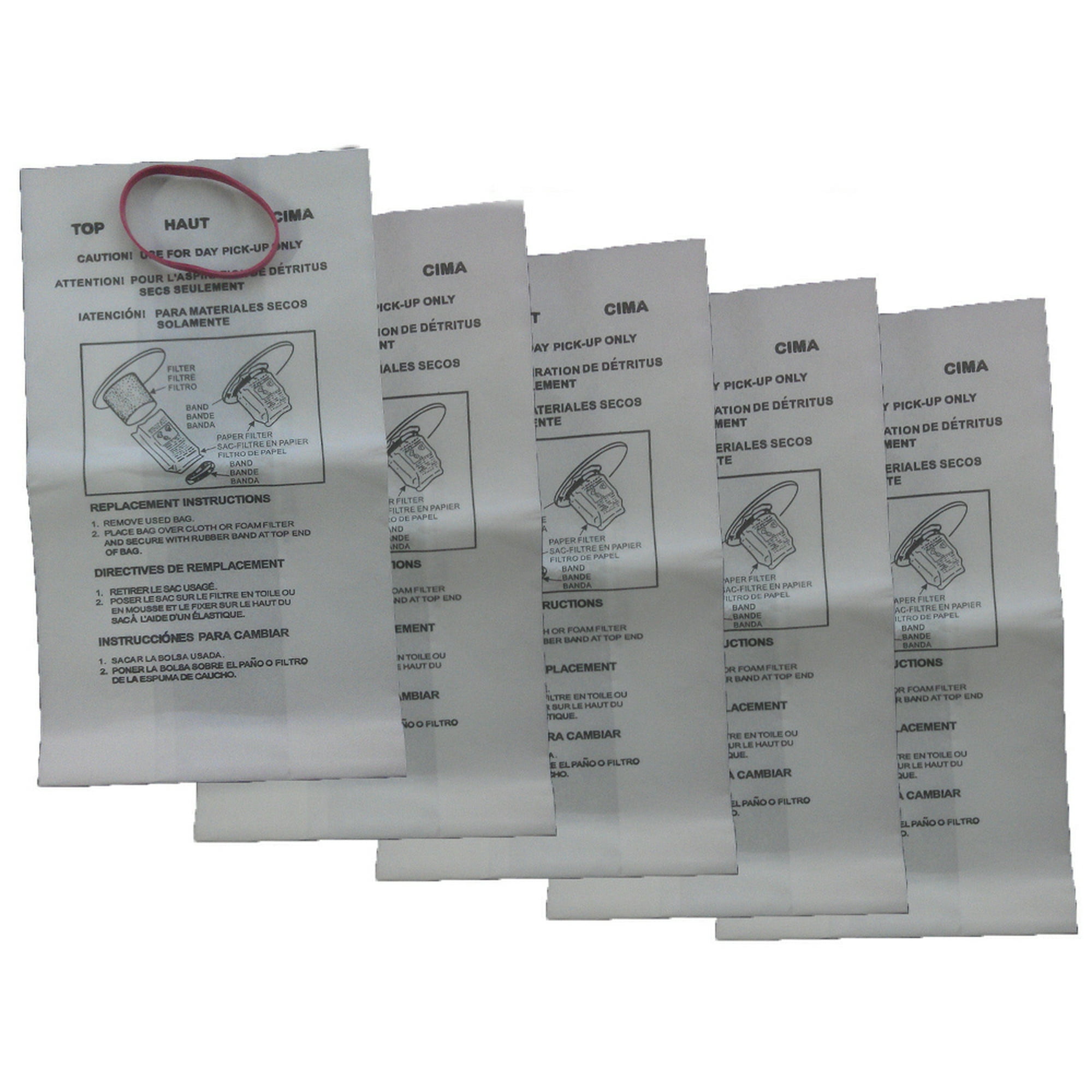 Replacement Part For Shop Vac 1 Gallon Vacuum Cleaner Bags # 830SW [1 ...