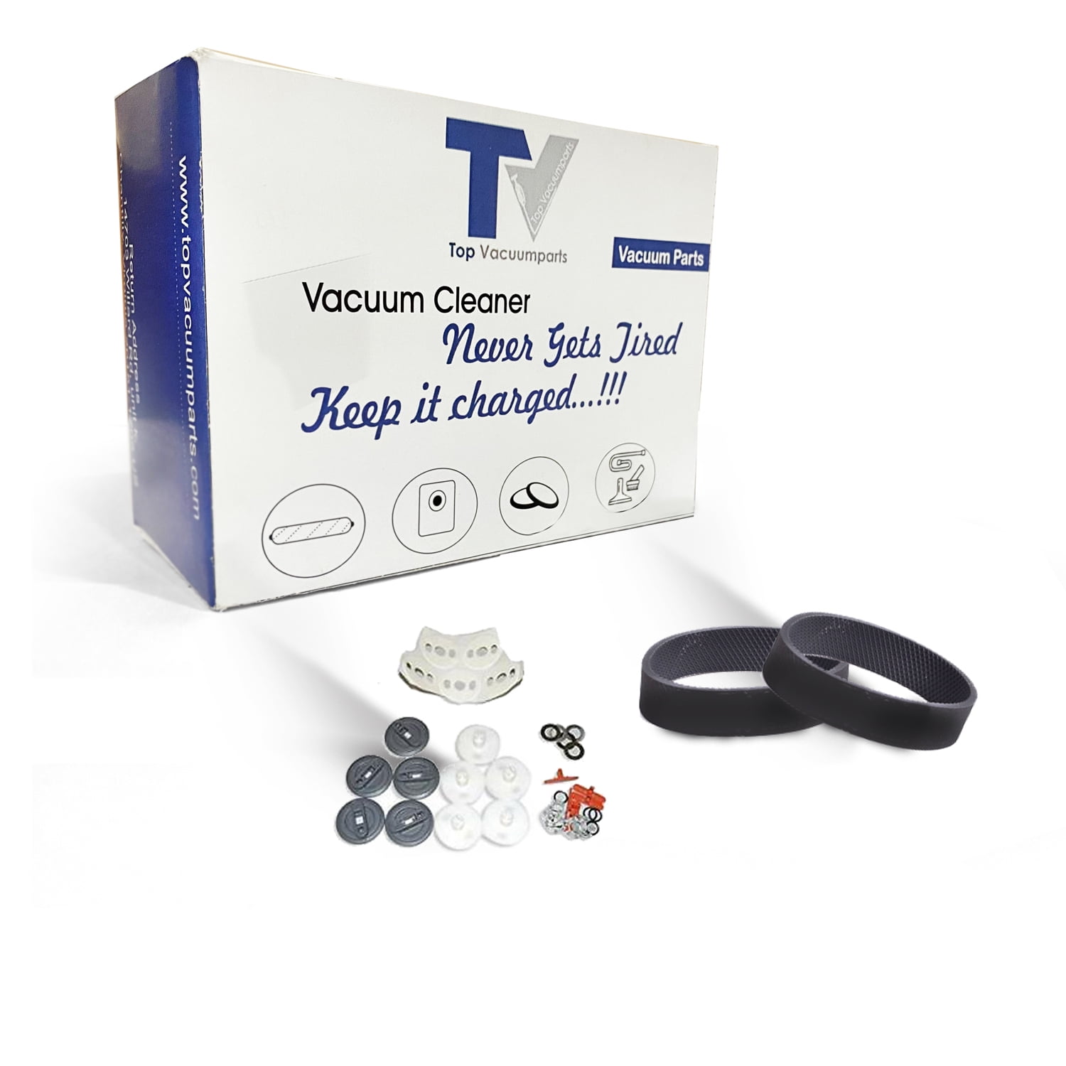 Replacement Part For TVP Vacuum Cleaner CSS Tank Repair kit With 2Belt ...