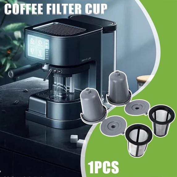 Replacement Parts 2pcs SS-RFC HomeBarista Reusable Filters Cup ...