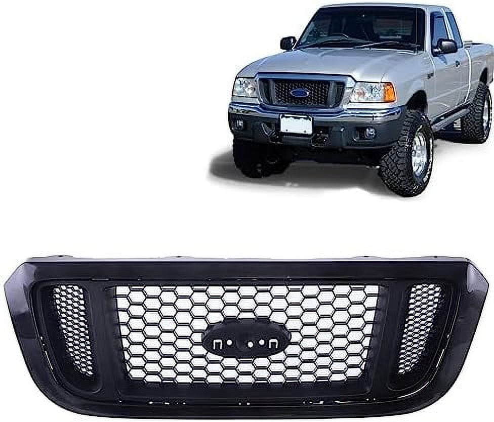 Replacement Parts Front Grille Grill Assembly Compatible With Ford Ranger (Edge, XLT) 2004 2005 ...