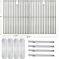 Nexgrill Stainless Steel BBQ Replacement Parts - Cooking Grid, Heat ...