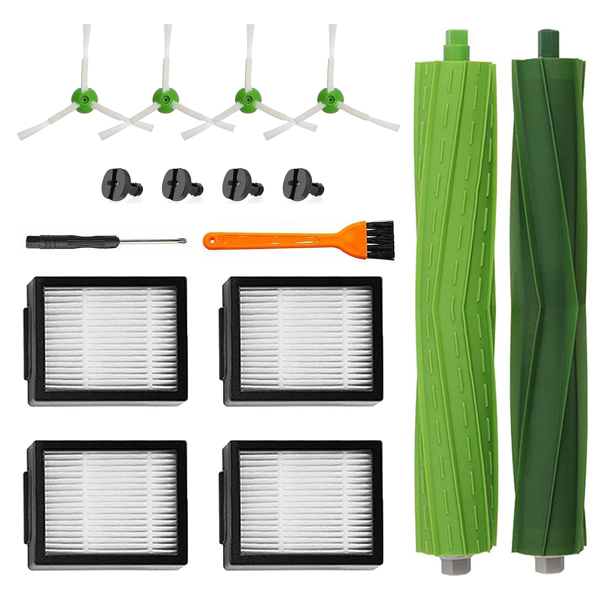 iRobot Roomba Parts for I & E Series, Includes Brushes, Filters, Side ...
