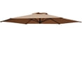 Replacement Patio Umbrella Canopy Cover for 9ft 6 Ribs Umbrella (CANOPY ...