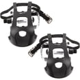Replacement Pedals Fit for Exercise Bikes Recumbent Secure Harness Easy ...