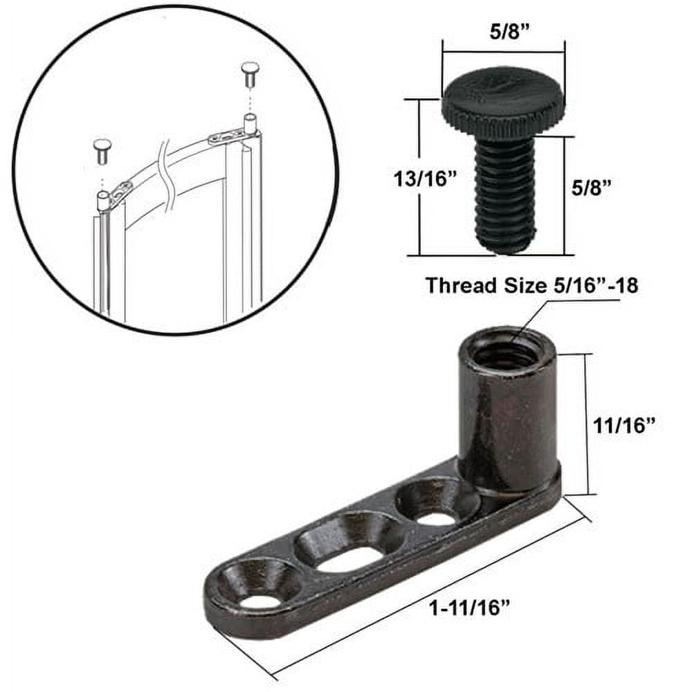 Replacement Pivot Bracket Assembly for Swing Shower Doors - Walmart.com