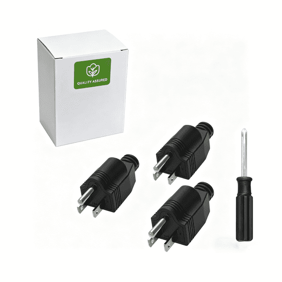 Prong Male Plugs for Home Improvement and RV Power Solutions