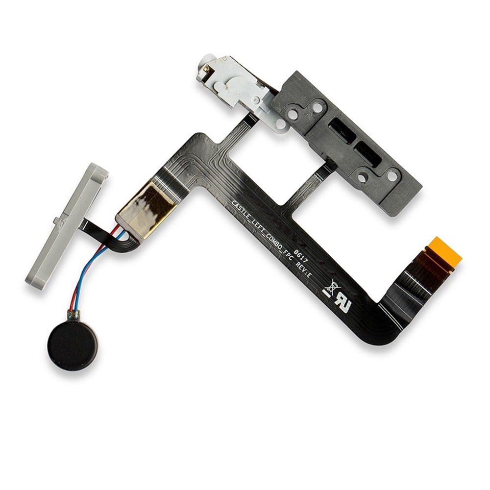 Replacement Power Volume Button Headphone Jack Flex Vibrating Motor ...
