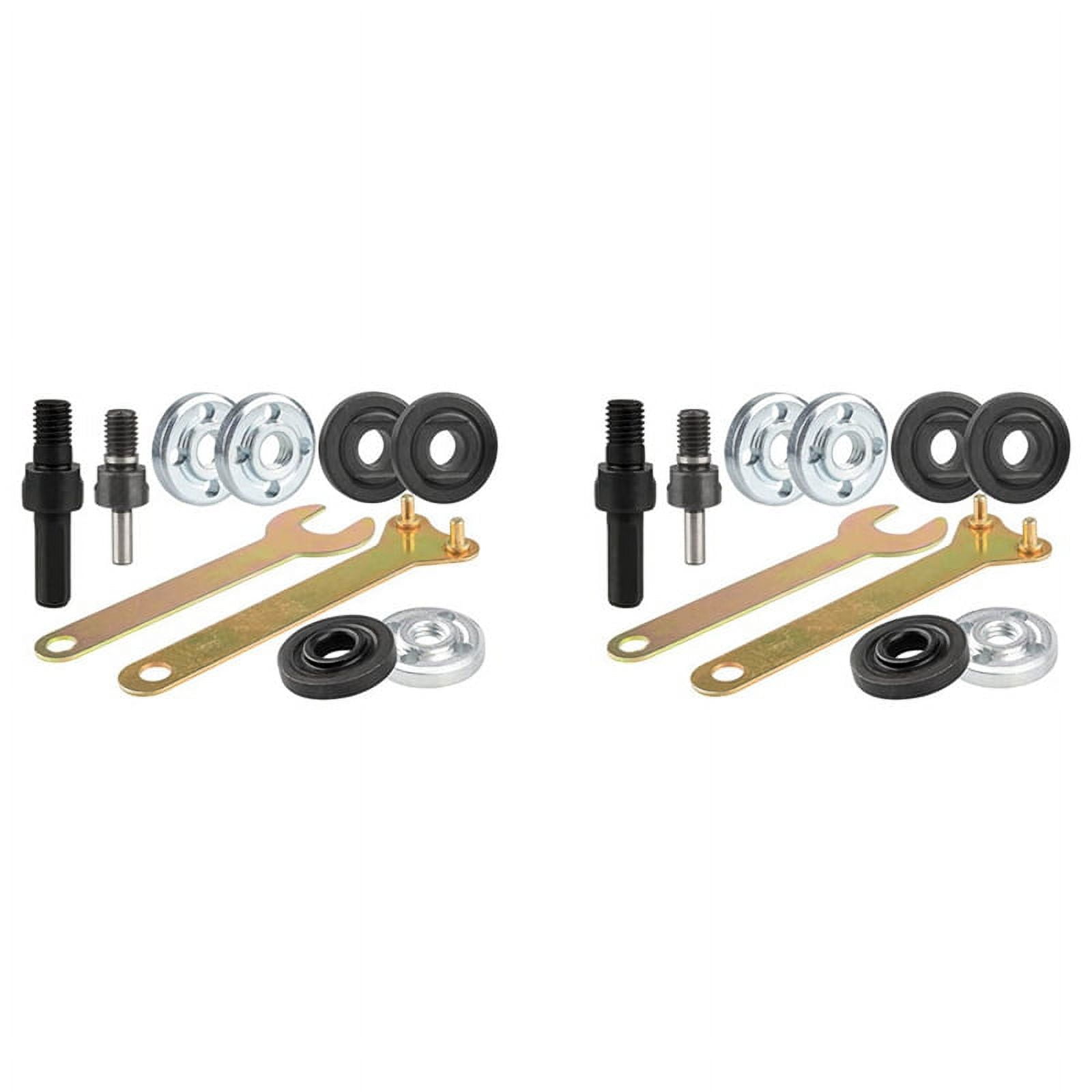 2X Drill Angle Grinder Adapter with Flange Nut Parts Set,6Set ...