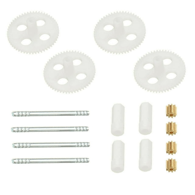 Replacement RC Quadcopter Drone Spare Parts Motor Gear & Main Gears Set ...
