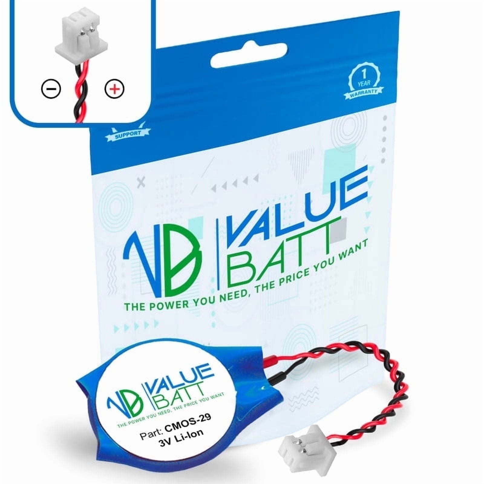 Replacement RTC BIOS CMOS Battery for Dell Alienware x51 R3 R2 CR2032 2 ...