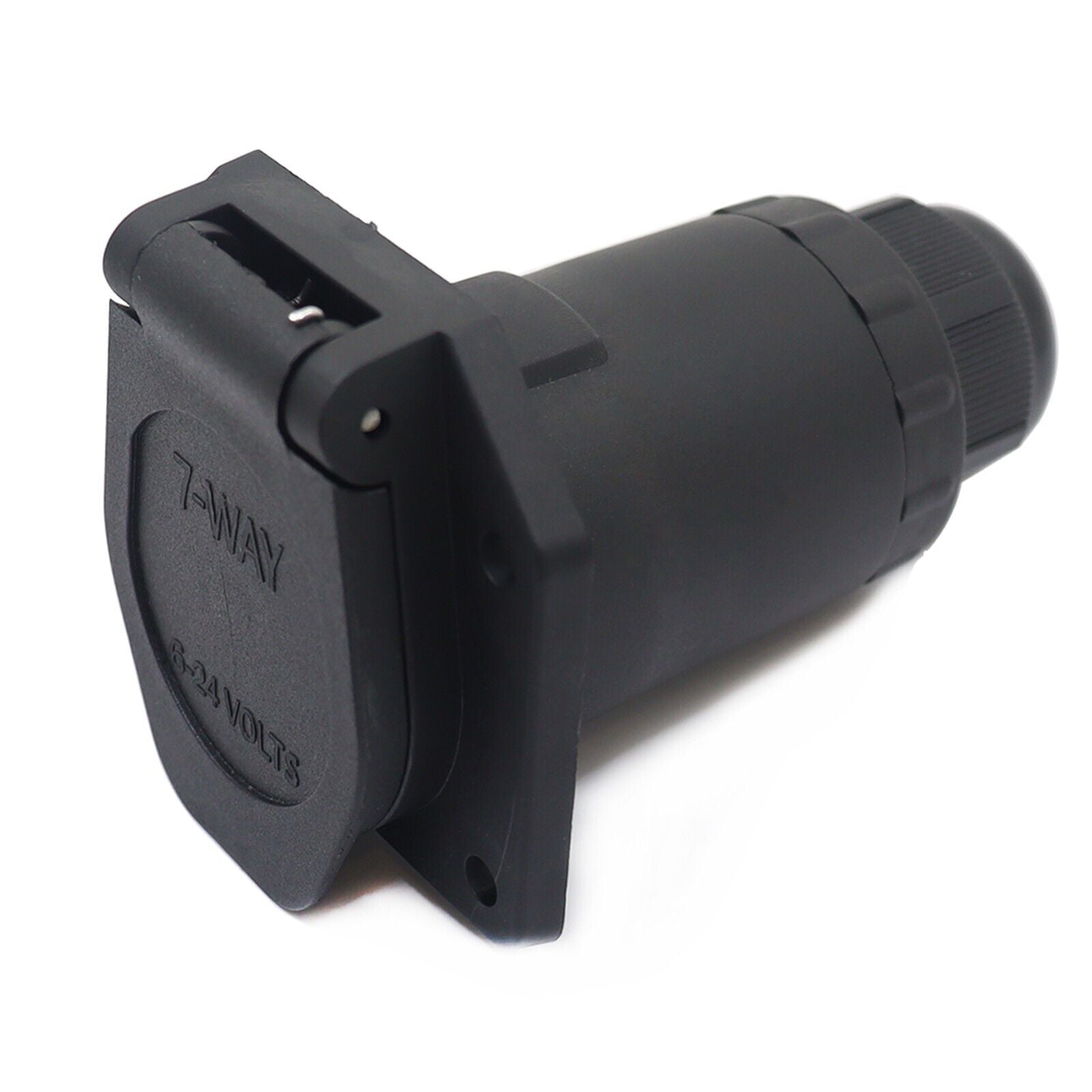 Replacement RV 7 Way Trailer Socket Vehicle 7 Pin Towing Light ...