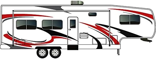 Replacement RV Graphic Design Vinyl Stickers Decals kit for Fifth Wheel ...