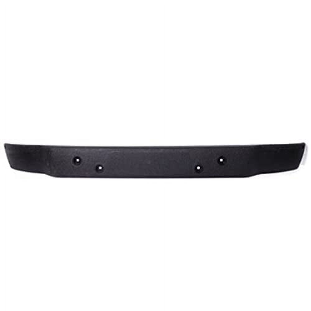 Replacement Rear Bumper for EZGO TXT Golf Cart | Black Plastic ...