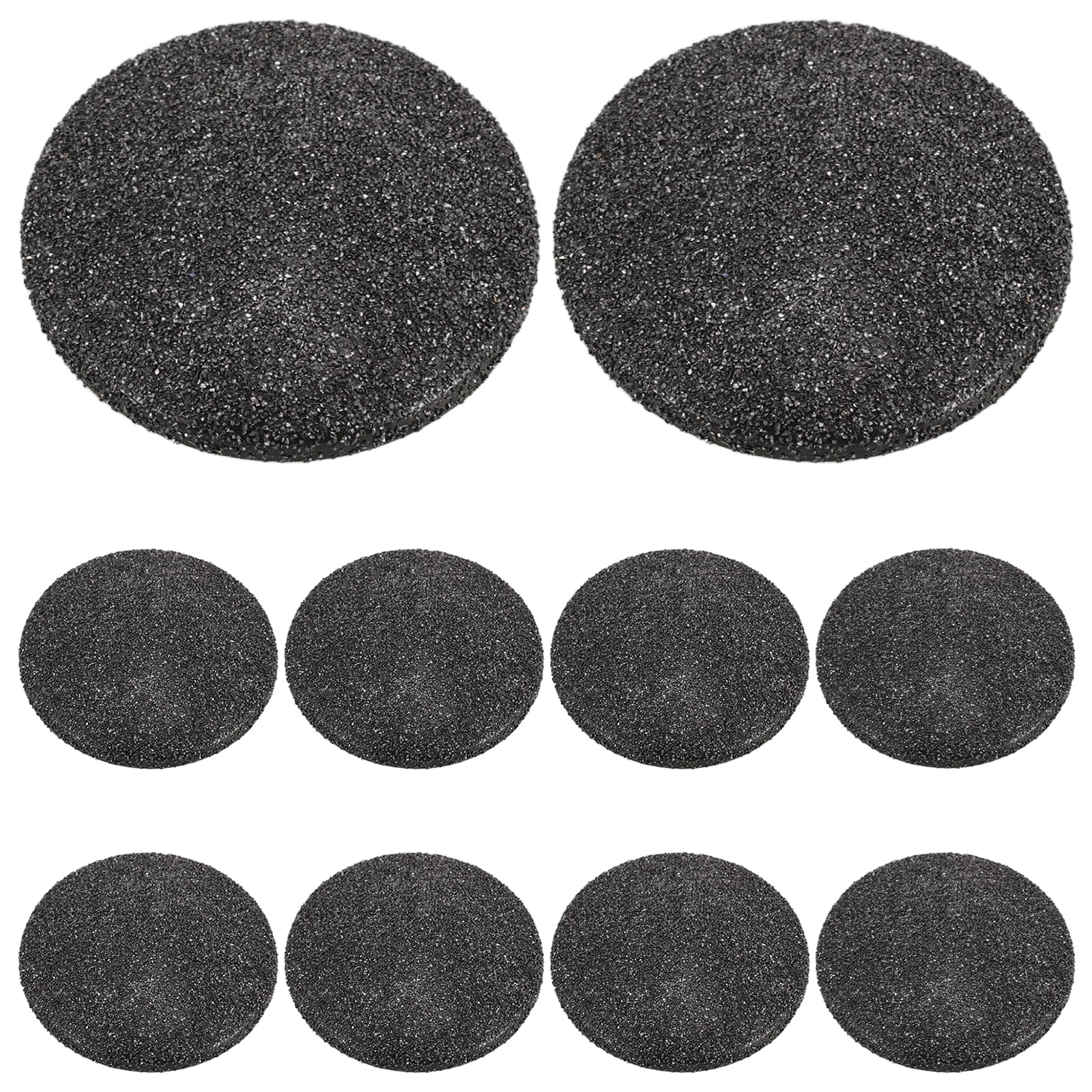 Replacement Refill Electric Foot File Pad Heads Crusty Sand 10 Pcs ...