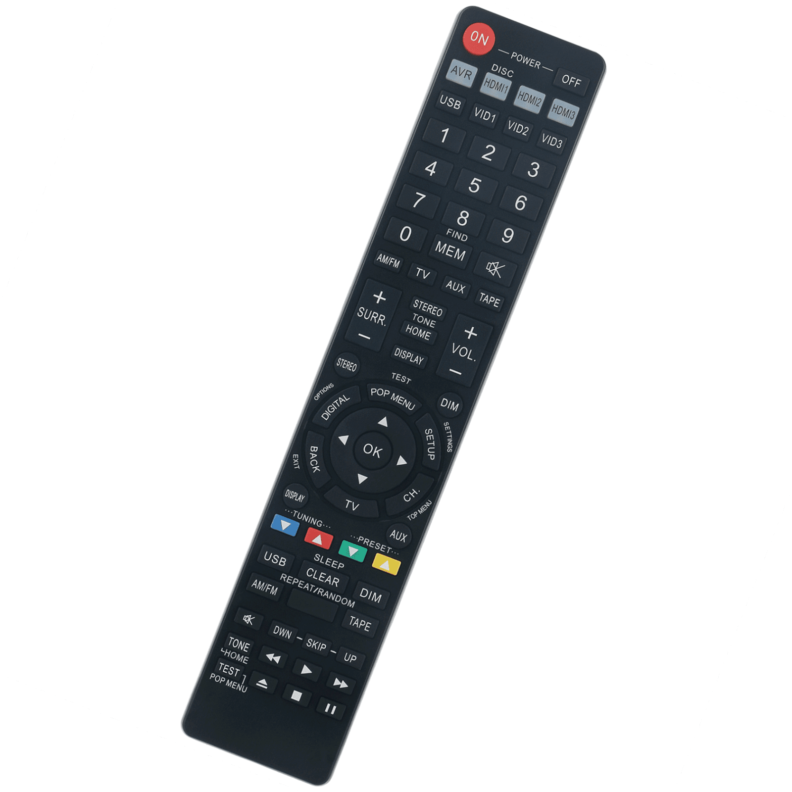 Replacement Remote Control for Harman Kardon AV Receiver AVR 700 AVR 70 ...