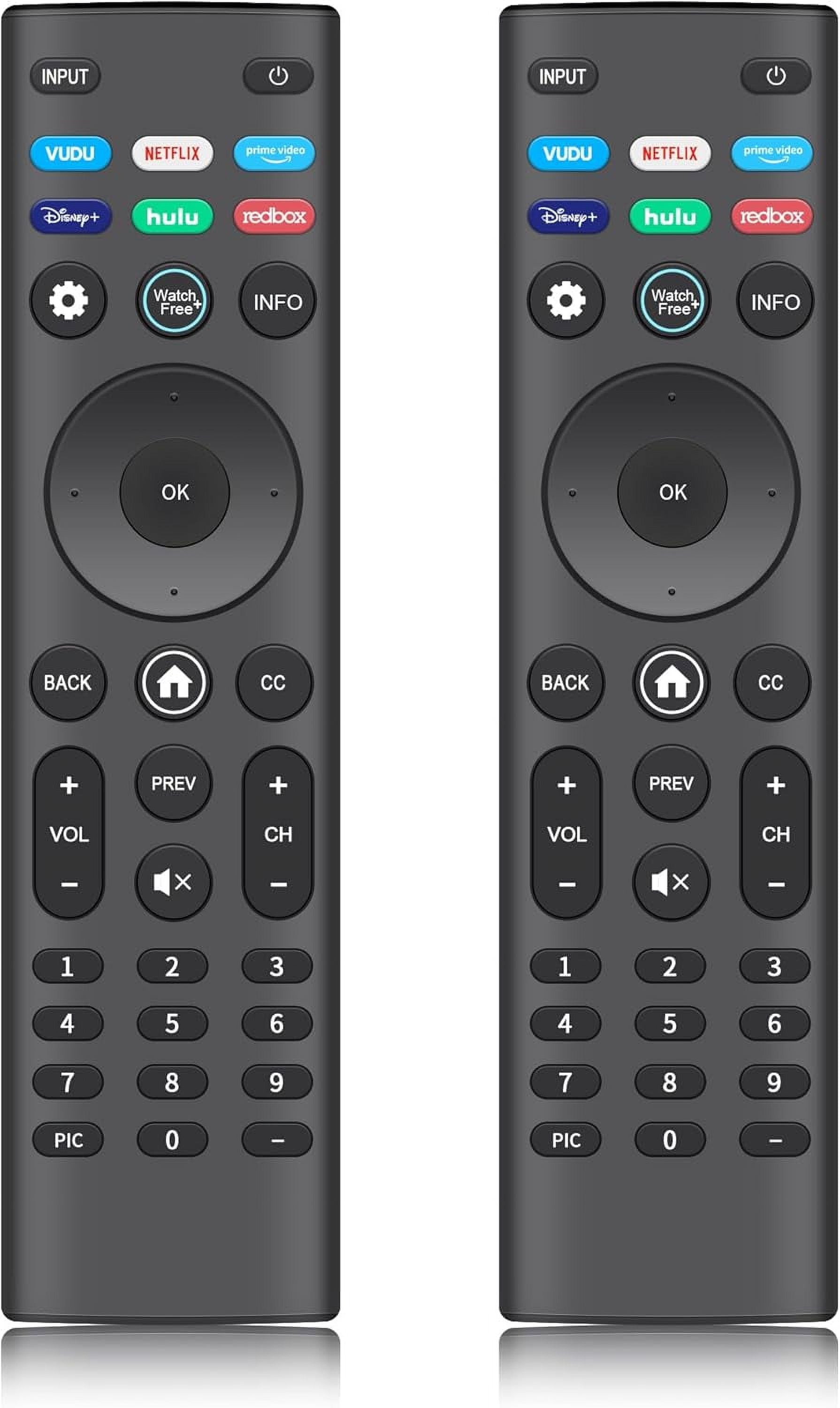 Replacement Remote for VIZIO All LED LCD HD 4K UHD HDR Smartcast 3D ...