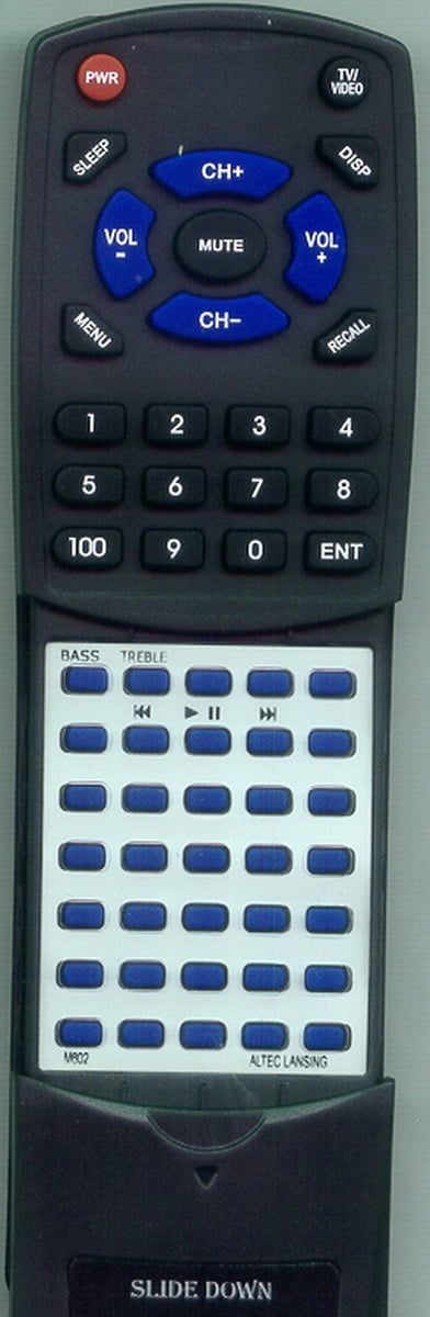 Replacement Remote for ALTEC LANSING RTM602, M602, T612 - Walmart ...