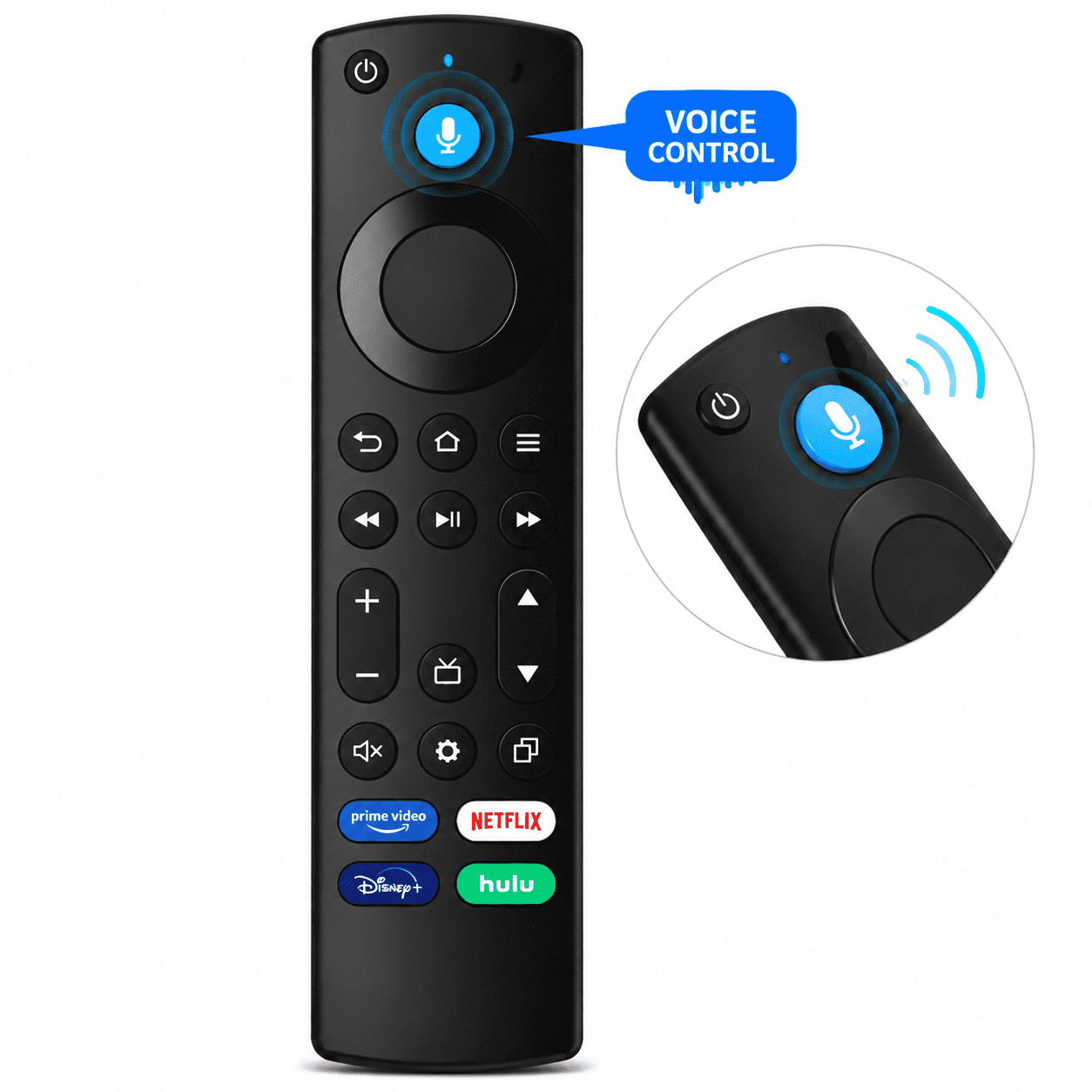 Replacement Remote for All Fire Series, TV Stick (HD, 4K, 4K Max, Lite ...