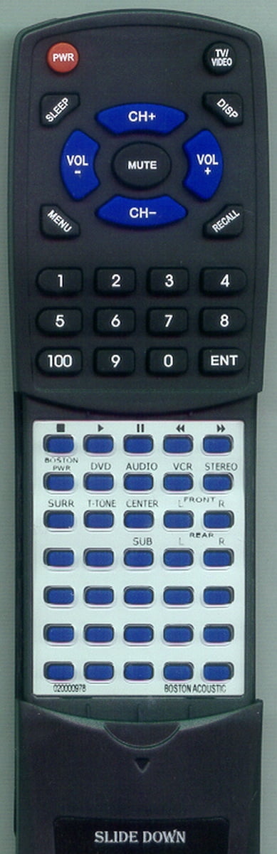 Replacement Remote for BOSTON ACOUSTICS 020-000978, 020000978 ...