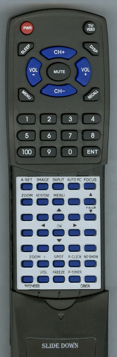 Replacement Remote for CANON YH7-2145-000, RS02, X700, REALIS SX6 ...