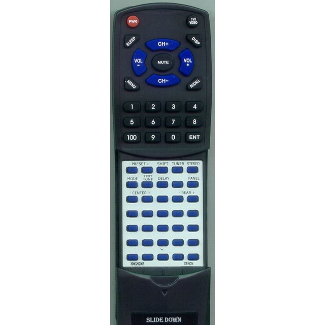 Replacement Remote for DENON 3990292006, RT3990292006, RC195, AVR900 ...