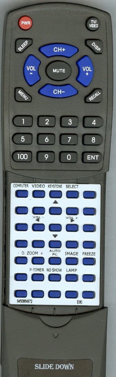 Replacement Remote for EIKI 945 086 4972, RT9450864972, CXVP, LCXB41 ...