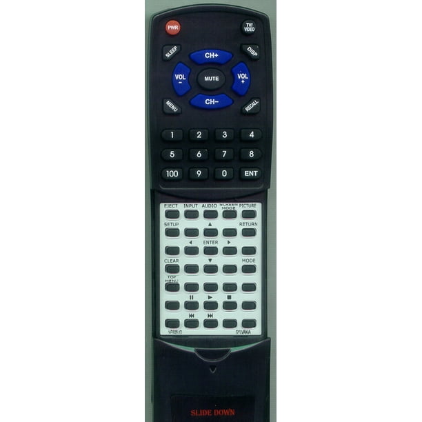 Replacement Remote for EMERSON NF605UD, RTNF605UD, LD195EM87, LD195EM82 ...