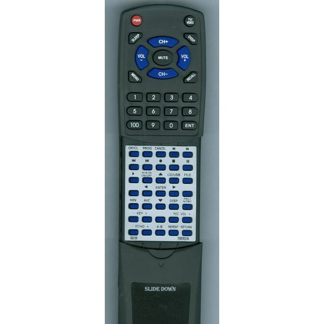 Replacement Remote for EMERSON RTGQ100, GQ100 - Walmart Business Supplies