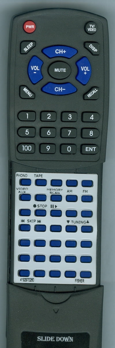 Replacement Remote for FISHER 4-1929-70260, 4192970260, RT4192970260 ...