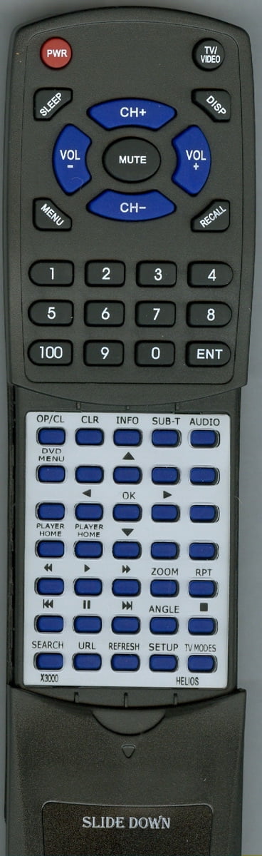 Replacement Remote for HELIOS RTX3000, X3000, X5000 - Walmart Business ...