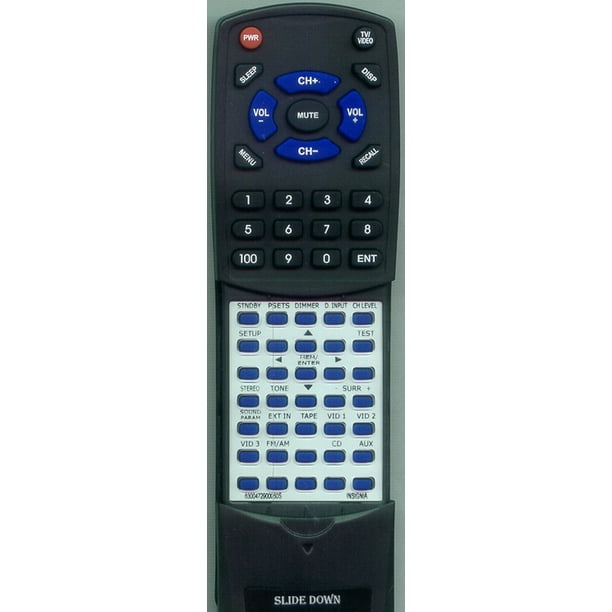 Replacement Remote for INSIGNIA 8300472900050S, RT8300472900050S ...